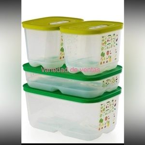 Tupperware | Kitchen | Tupperware Basic 4 Piece Fridgesmart Set | Poshmark